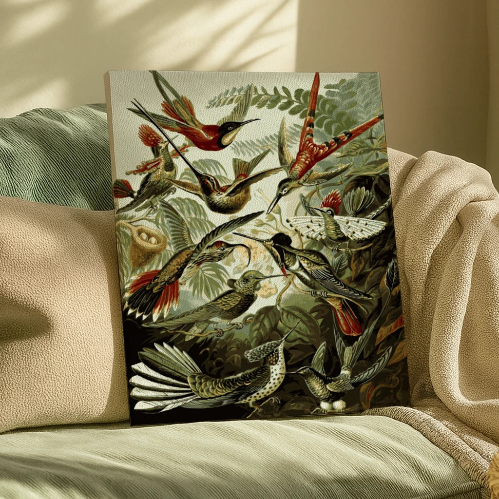 Hummingbirds - Paint by Numbers Kit – ArtSpark