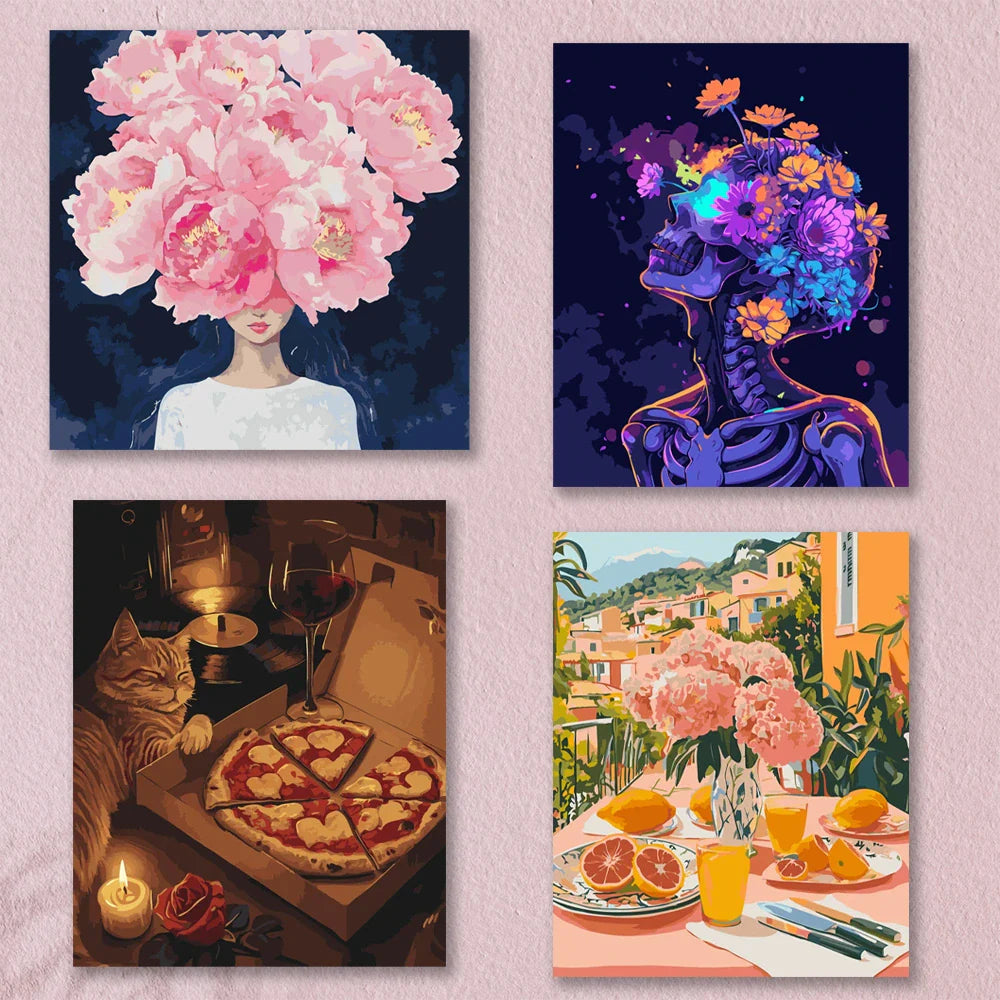 All Paint by Numbers Kits | Full Collection of Art Designs – ArtSpark