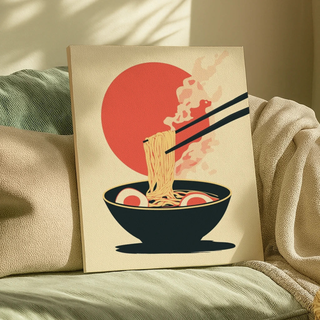 Ramen Bliss - Paint by Numbers Kit – ArtSpark