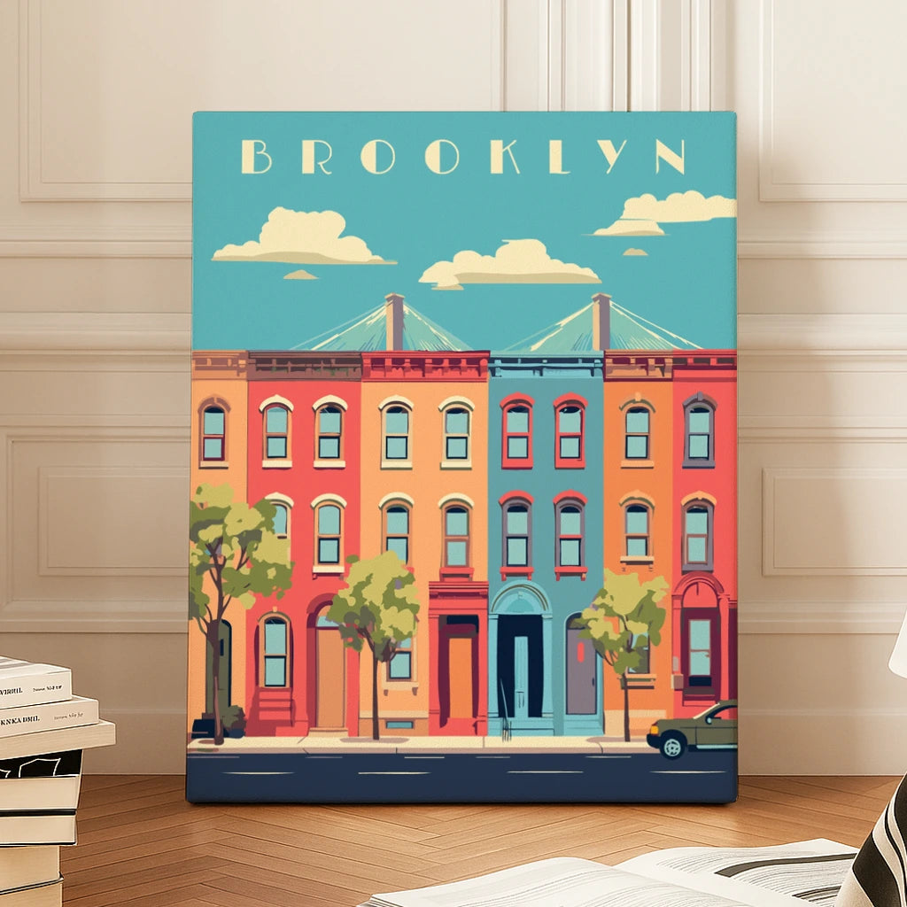 Brooklyn - Paint by Numbers Kit – ArtSpark
